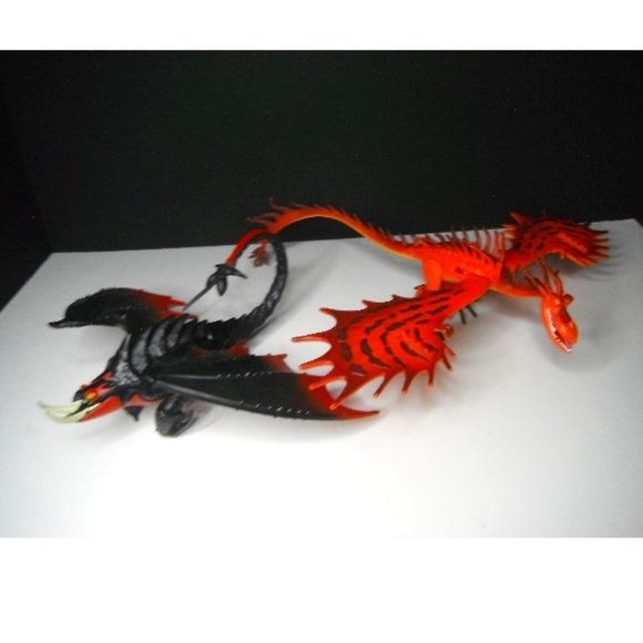 Dreamworks | Toys | How To Train Your Dragon Deathgripper And Hookfang ...